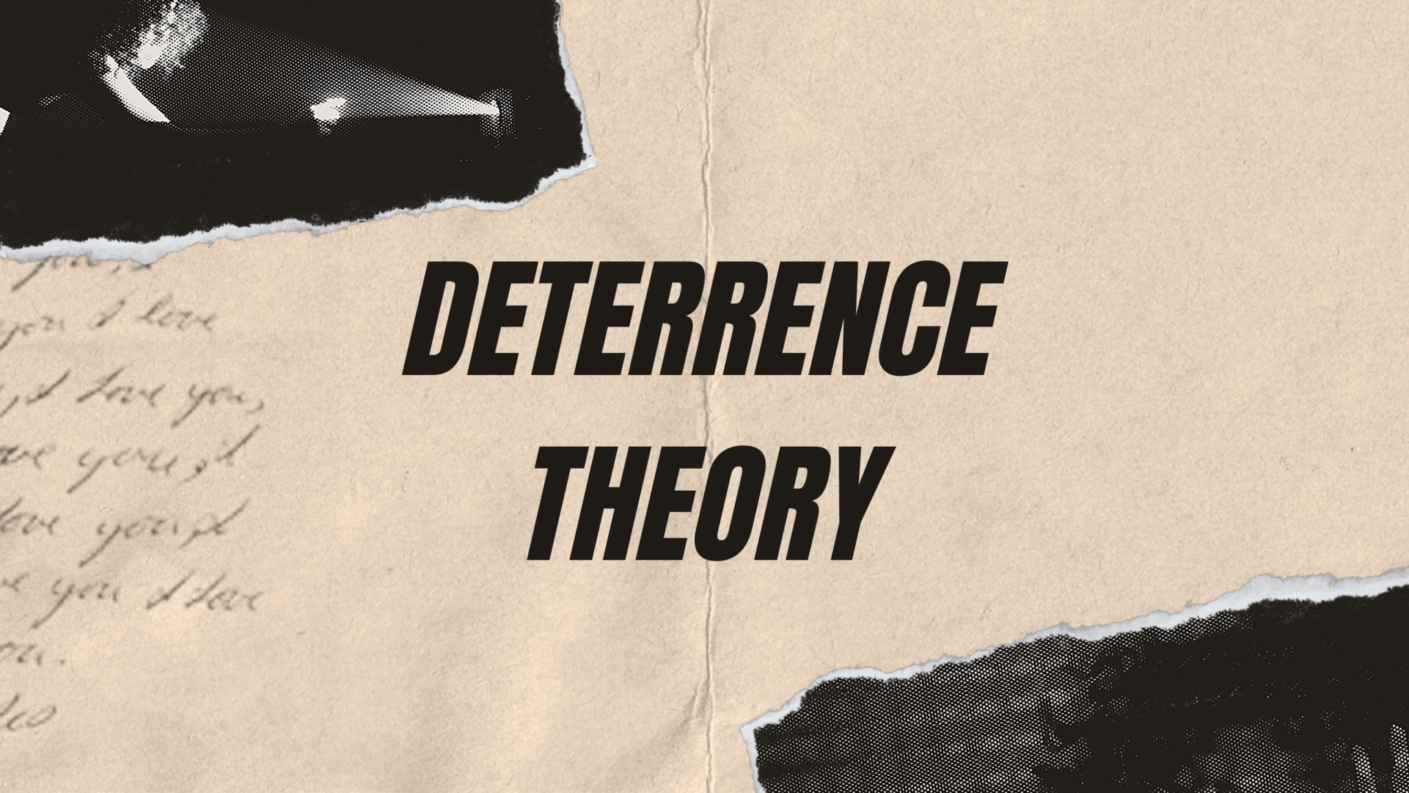 Deterrence Theory หรือ ทฤษฎีการป้องกันหรือการข่มขู่ยับยั้ง – About ...